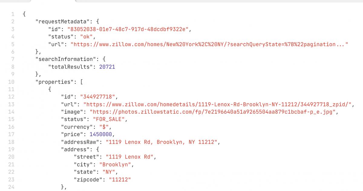 Zillow Scraper API | HasData