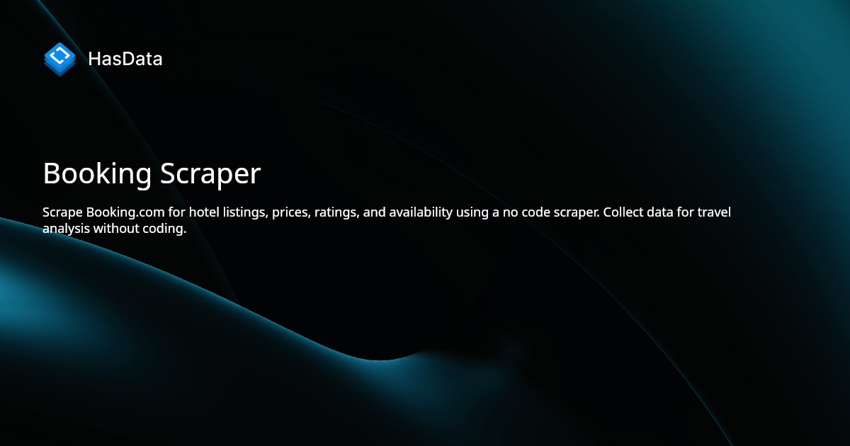 Booking Scraper | HasData